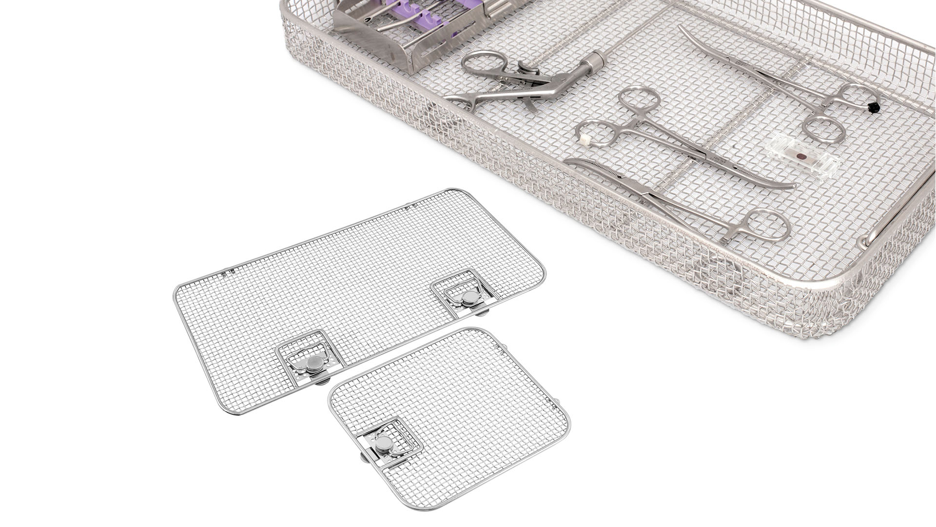 Sterilization Baskets - Stainless Steel Sterilisation Tray